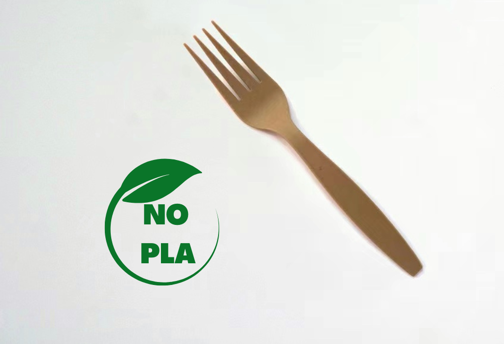 Sugarcane 1000pcs Forks - No Plastic No PLA, Home Compost - Sugarcane Straw